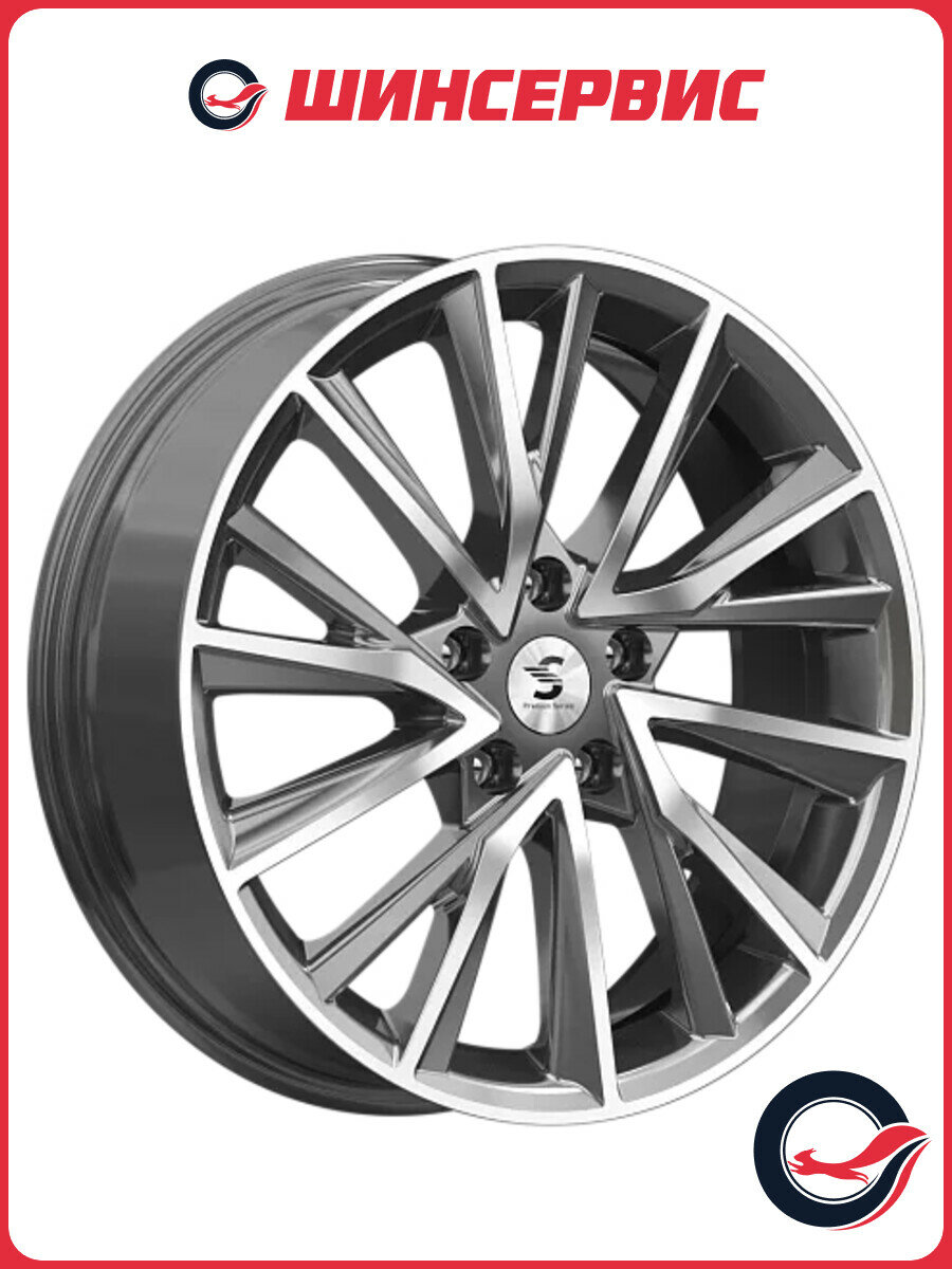 Литой колесный диск Premium Series КР010 Audi A4 R18x7.5J 5x112 ET39 ЦО66.6 для автомобиля