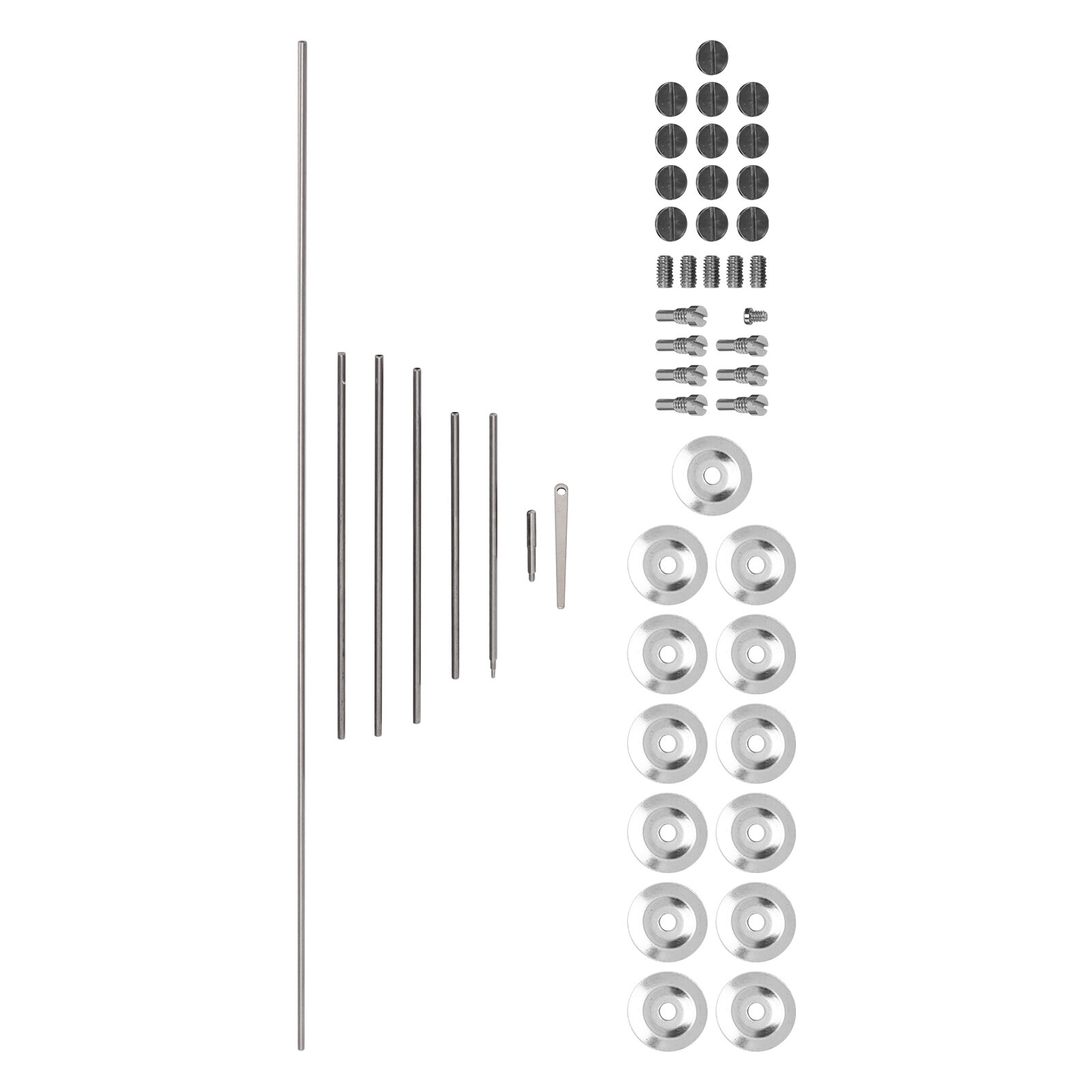 Набор для ремонта флейты (альт, изогнутая) — комплект для самостоятельного обслуживания музыкального инструмента, запчасти и аксессуары.