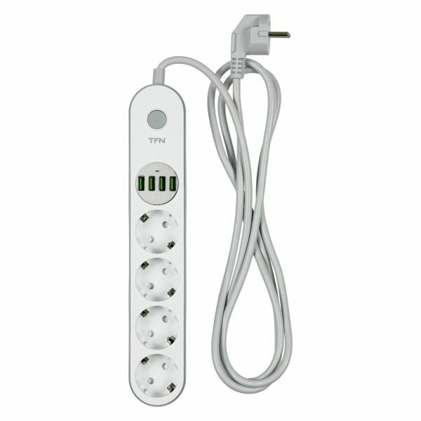 Сетевой фильтр TFN POWER6 (TFN-POWER6WH) Белый