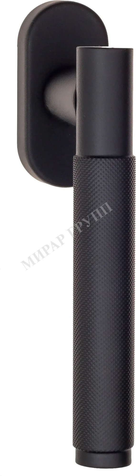 Ручка оконная Fratelli Cattini "UNA X" FW 7 черный