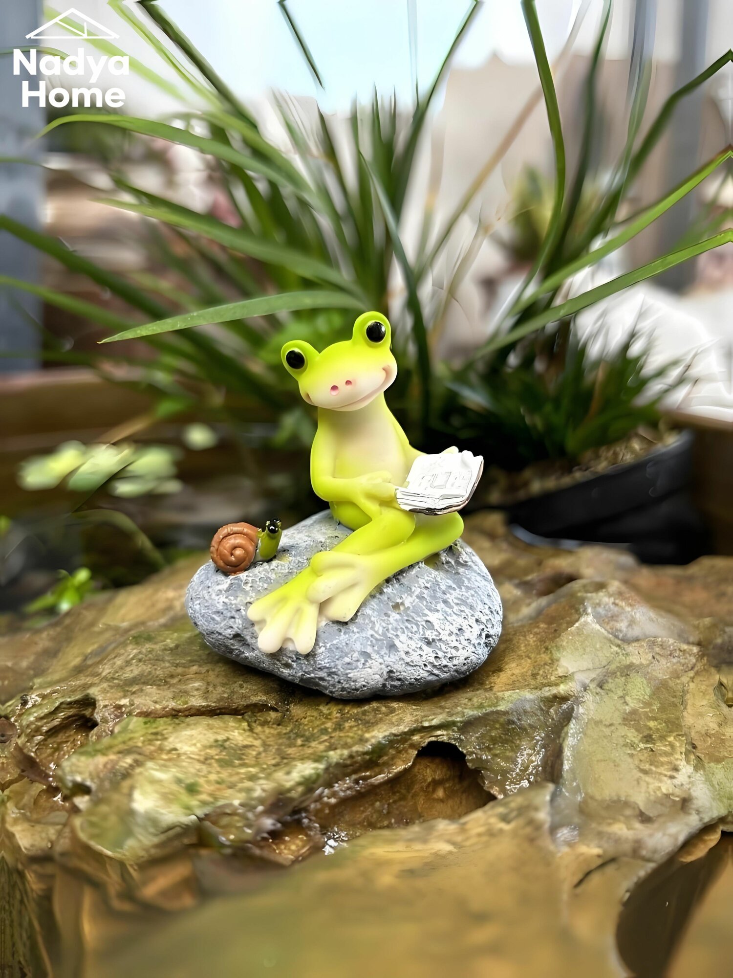 Садовая фигурка лягушек для сада и дачи