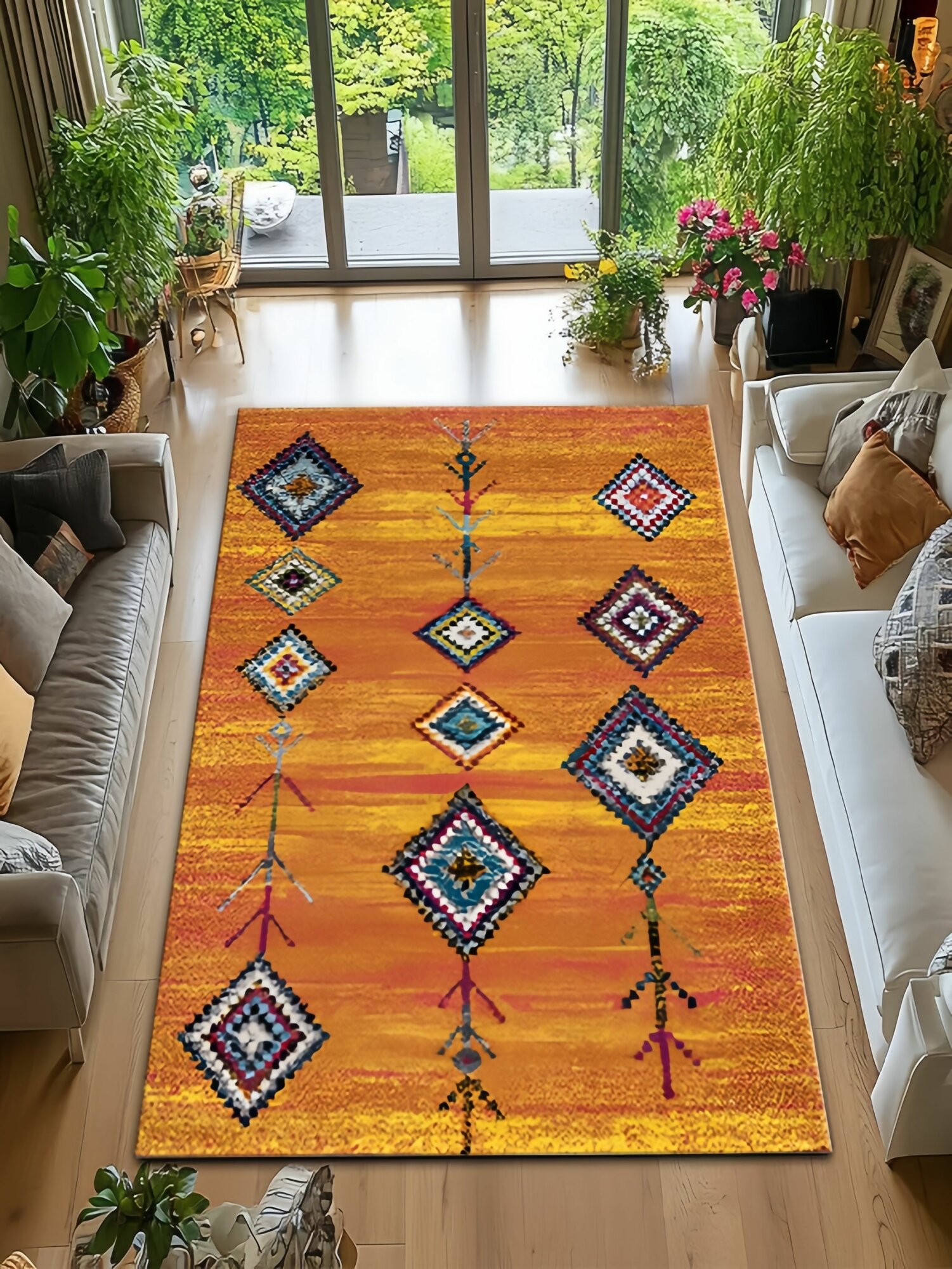 Марокканский ковер в турецком стиле Ковер1.2Mx1.8M