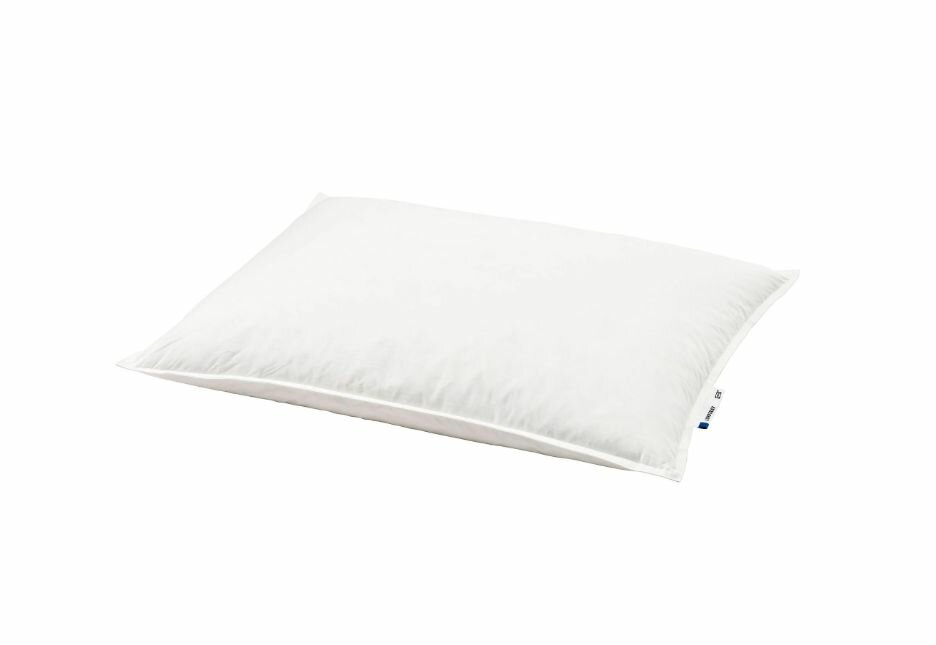 Ikea Lundtrav, плотная подушка, белая, 50х80 см.