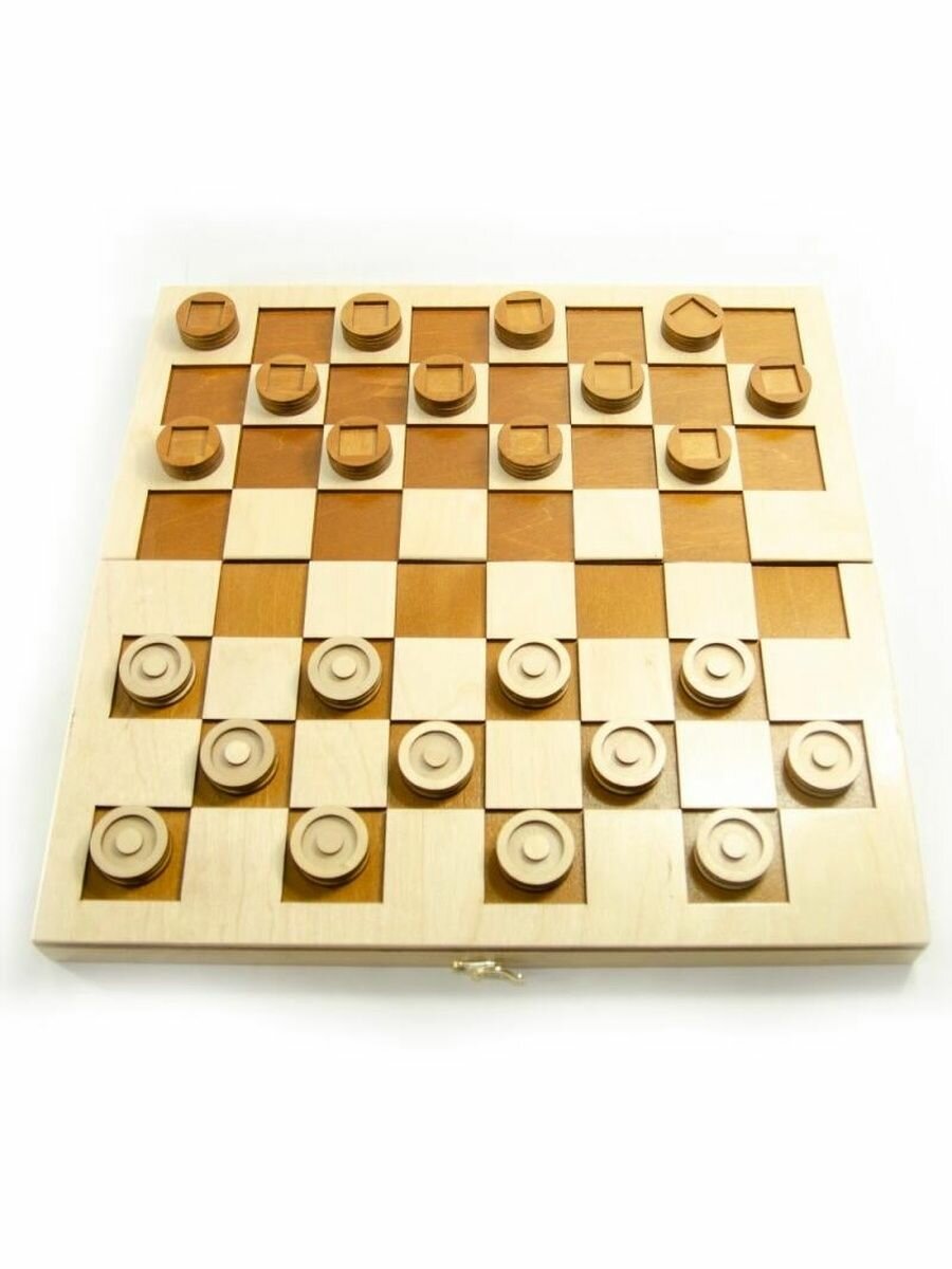 Шашки для слабовидящих и незрячих людей