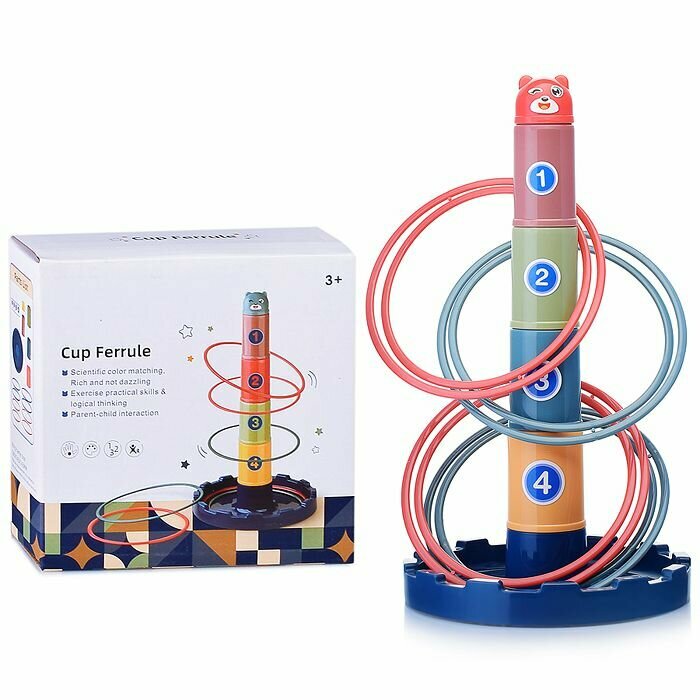 Кольцеброс-пирамидка "Мишутка"