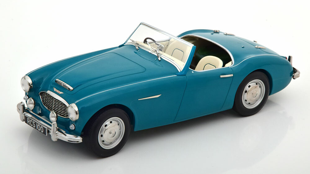 Модель коллекционная NOREV Austin healey 3000 mk 1 roadster 1969 turquoise