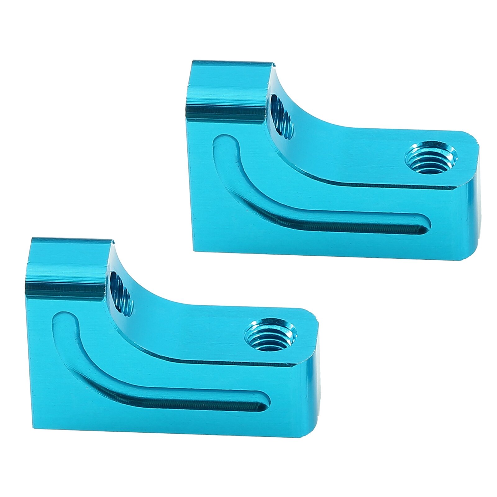 2 шт. металлических кронштейна для крепления сервопривода, замена для радиоуправляемой модели Tamiya XV01 TB03 1/10 (детали для модернизации).