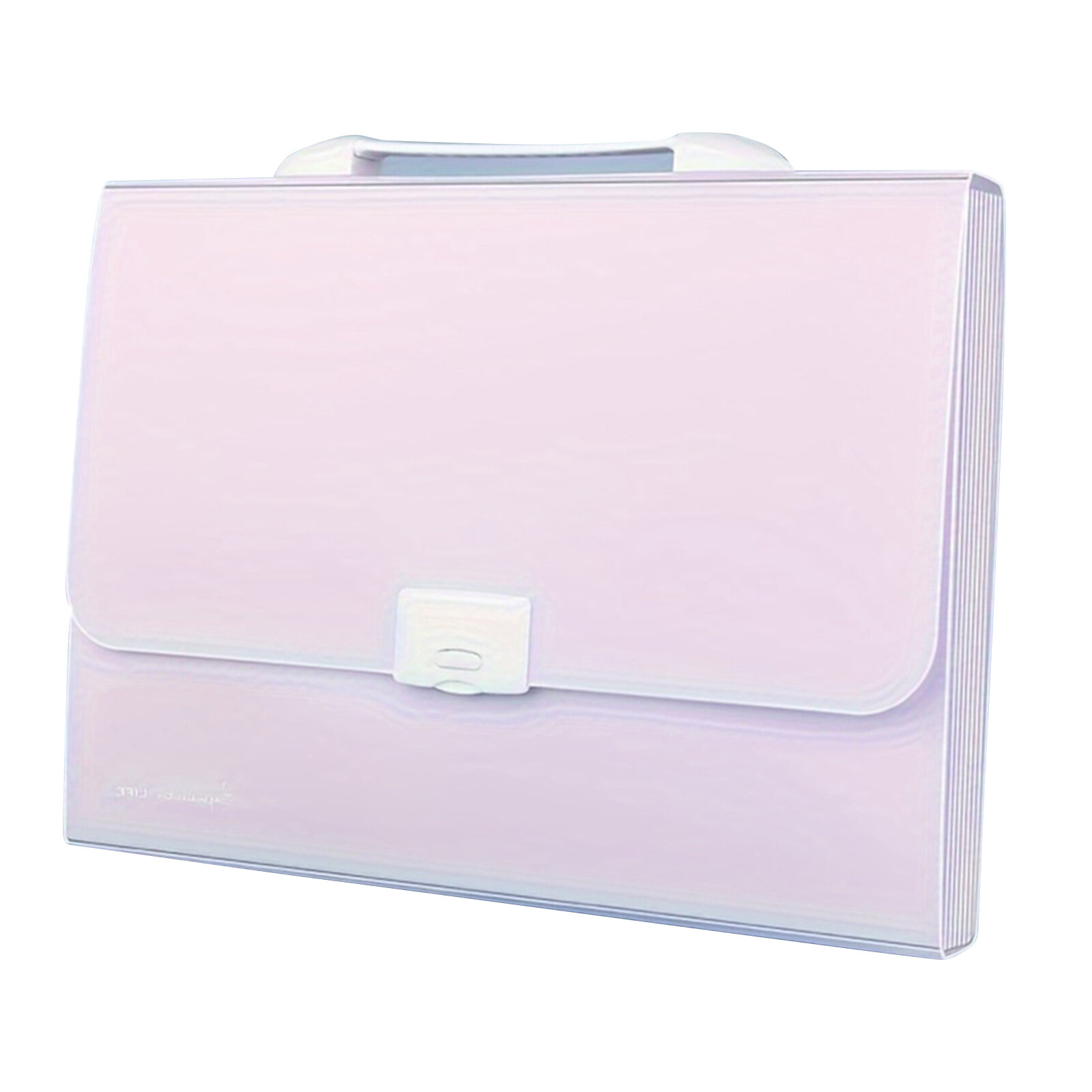 Организатор папки Accordian Файл 13 карманов Расширение файла с водонепроницаемой обложкой A4 Организатор документов с размером буквы A4 поставляется с 12 стикерами для школы домашнего офиса - Light Purple
