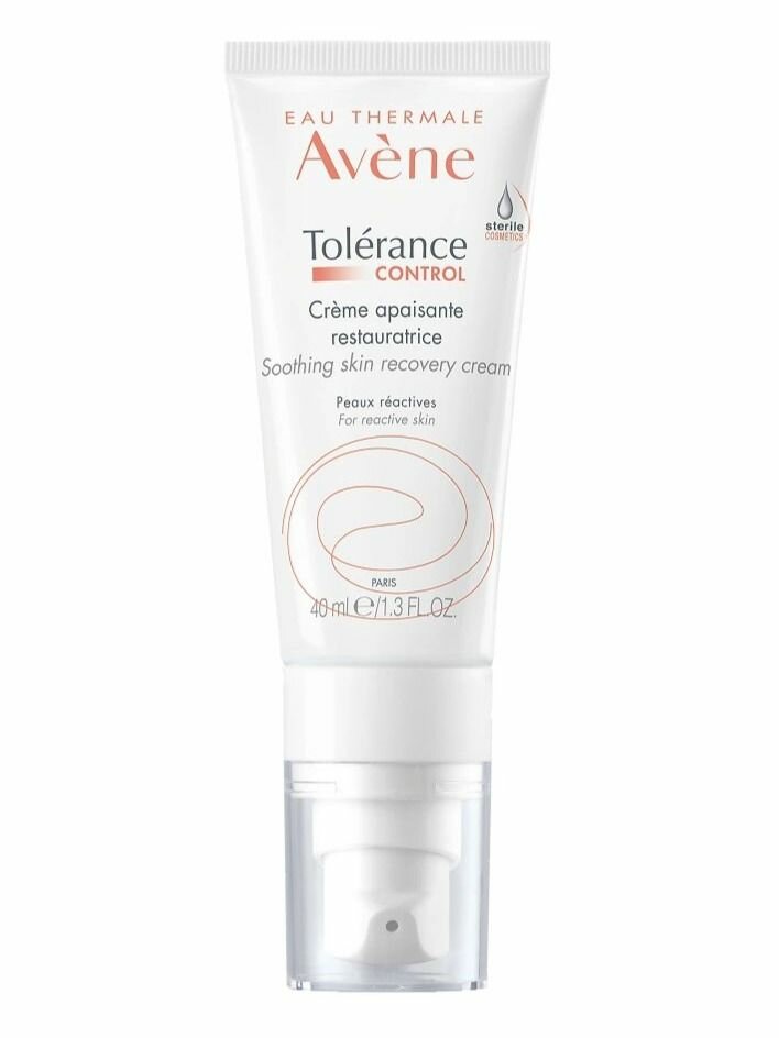 Авен Толеранс Контрол Крем успокаивающий восстанавливающий, 40 мл (Avene Tolerance Control Creme apaisante restauratrice)