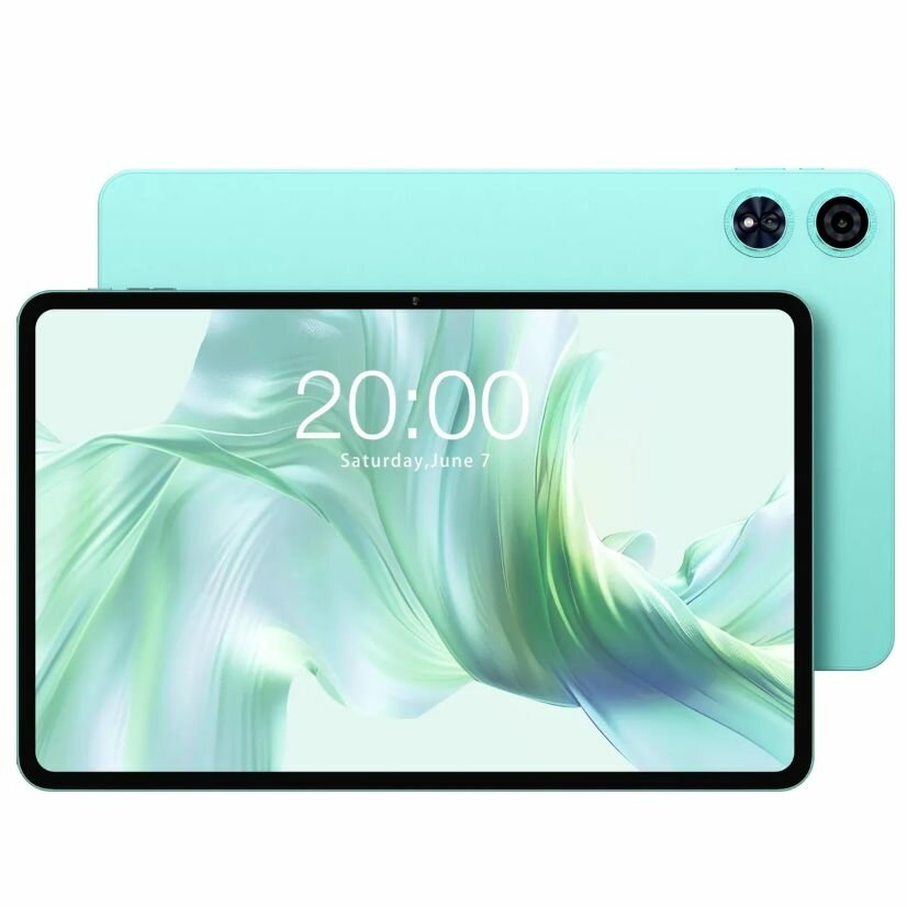 12" Планшет TECLAST Odea A12 (ODEA A12) 128 ГБ бирюзовый - 2000x1200, IPS, 8x2,2 ГГц, 4 ГБ, 8000 мА*ч, Android 14