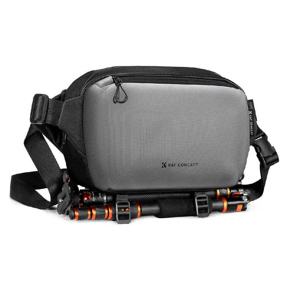 Фотосумка K&F Concept Alpha Camera Sling Bag Small 10L серый