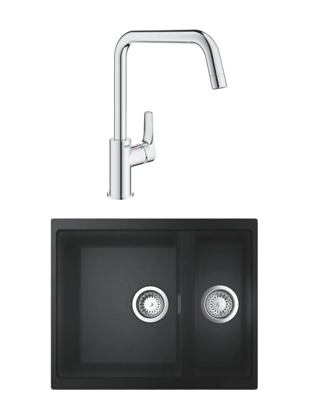 Комплект Мойка Grohe K500 31648AP0 + Смеситель Eurosmart 30567000