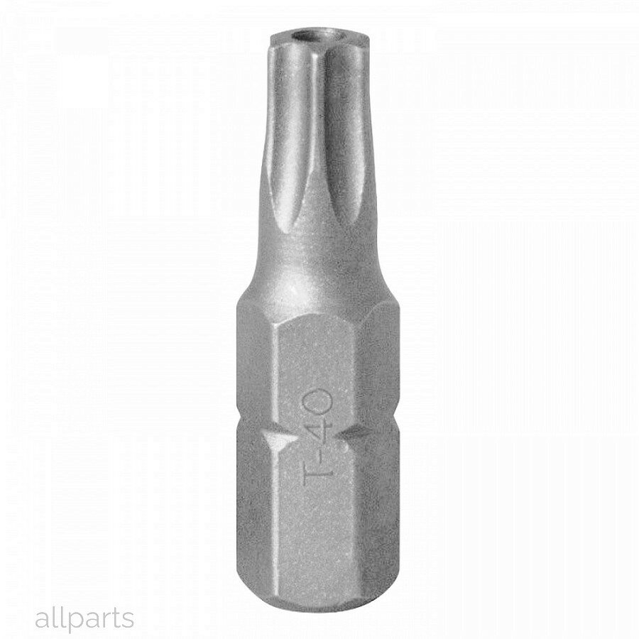 KING TONY 102540U Вставка (бита) торцевая 1/4, TORX, T40, L 25, с отверстием KING TONY 102540U