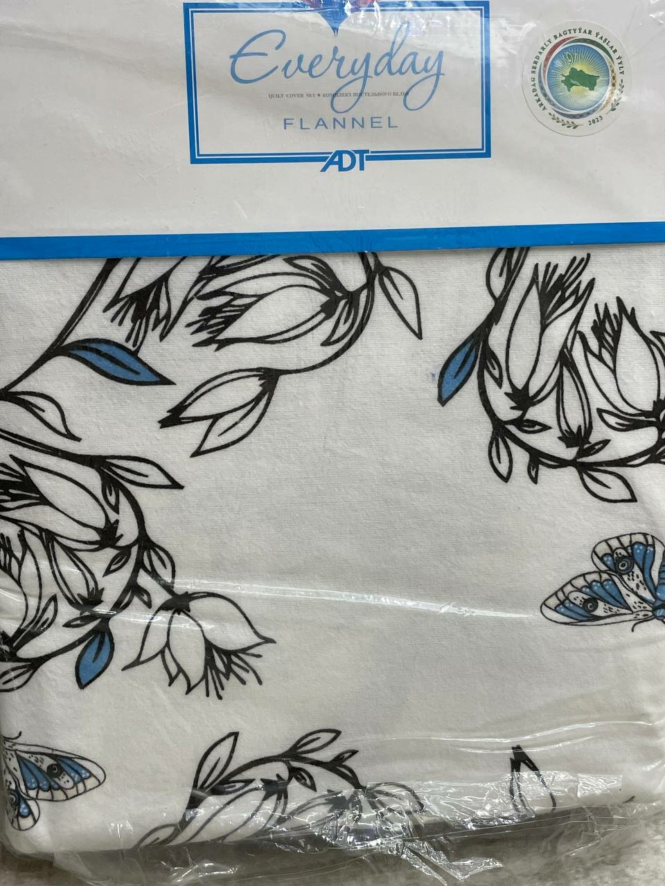 Постельное белье фланель хб хлопок полуторное полутороспальное 1,5ка 1,5спальное ADT Туркмения