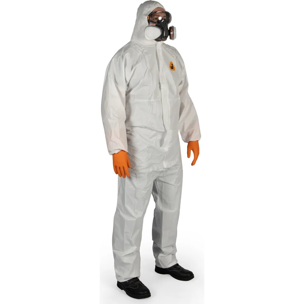 Jeta Safety Комбинезон химзащиты из нетканого материала MP, плотн.60 г/м, размер XL/52-54, JPC-50-XL
