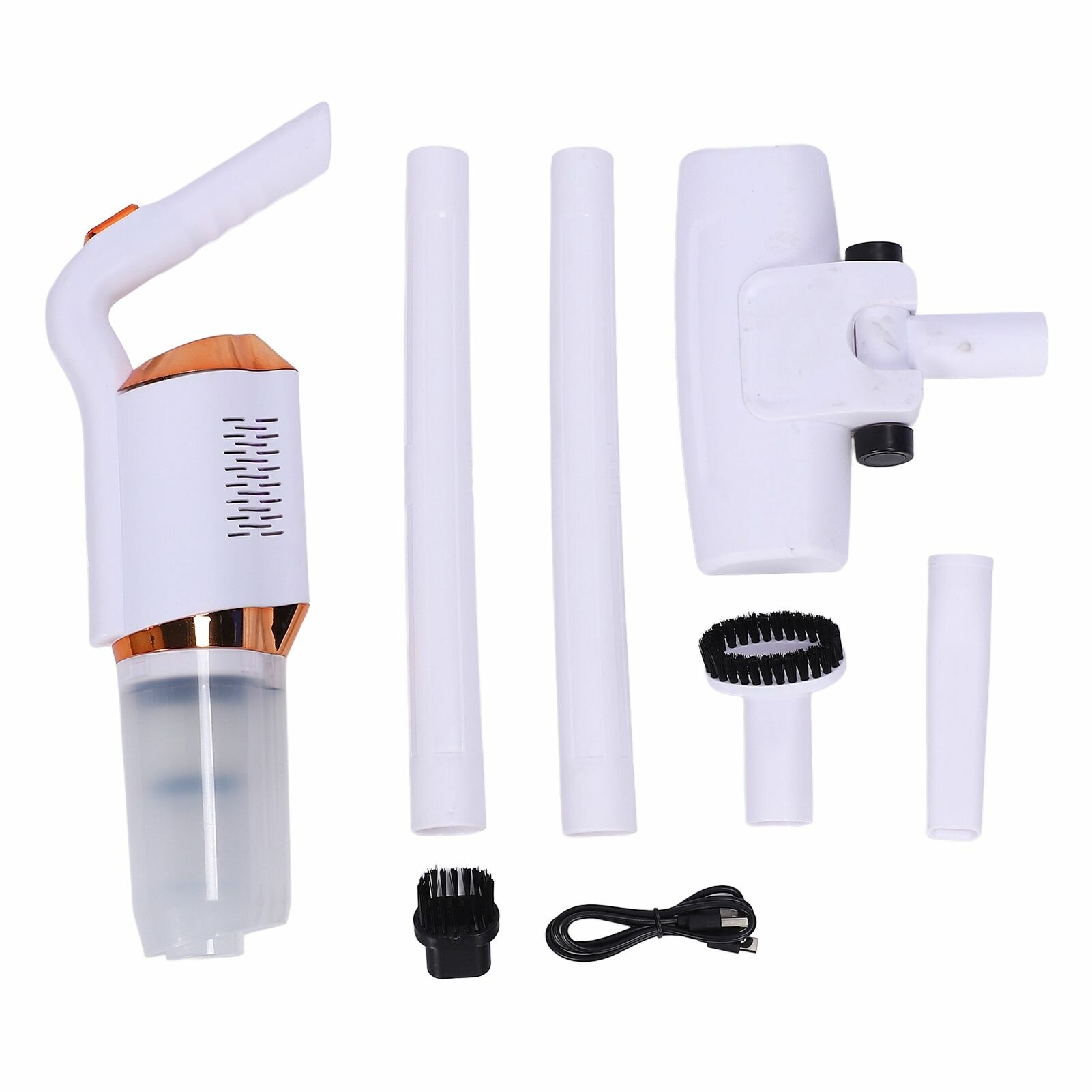 Беспроводной пылесос 8500pa, чашка для сбора пыли на 600 мл, мощное всасывание, портативный автомобильный пылесос для бытовой уборки