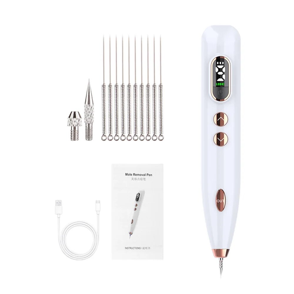 Профессиональная ручка для удаления родинок, средство для удаления меток на коже, веснушки, черная точка, папилома, бородавки, родинок, прыщей, татуировки, плазменная ручка, красота