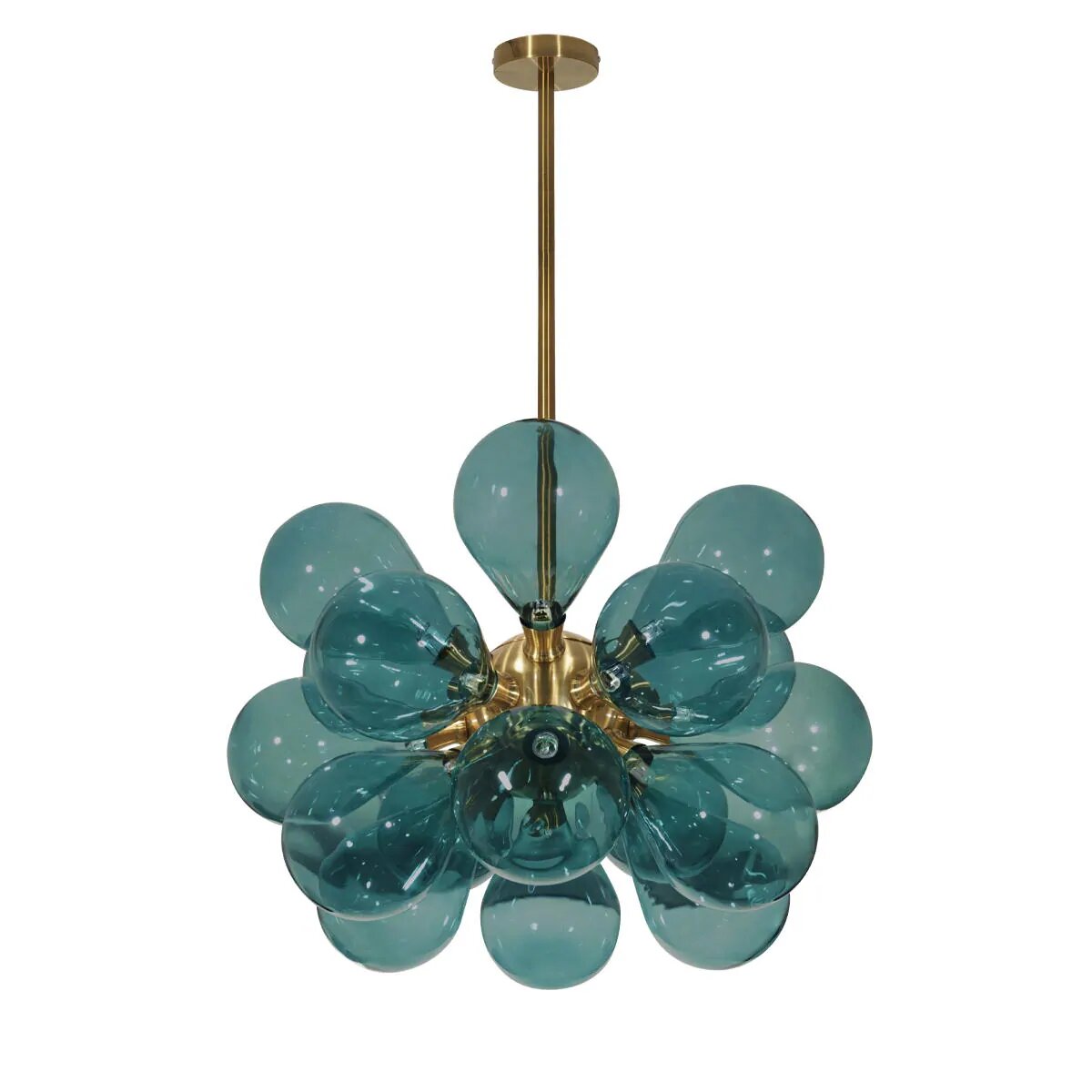 Люстра Virolight "GRAPE BLUE", для спальни, постмодернистский стиль, синий цвет