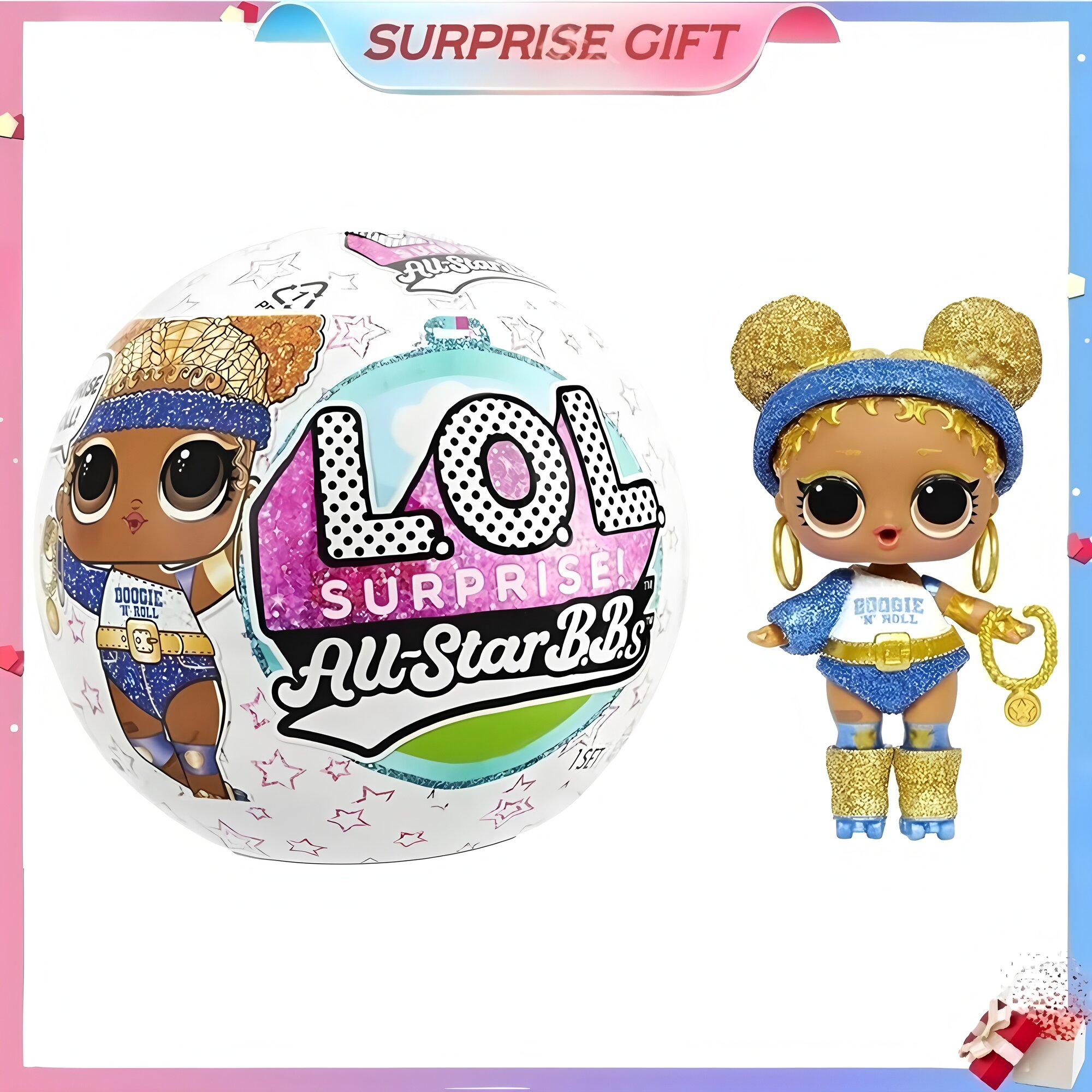 Кукла LOL Surprise "All-Star Sports", пластик/винил, интерактивная, высота 8 см