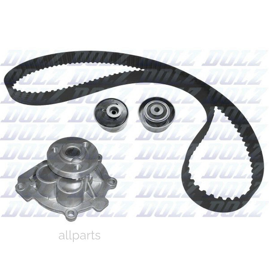 DOLZ KD162 Комплект ГРМ с водяной помпой (помпа ремень два ролика) ALFA ROMEO 159 1 8
