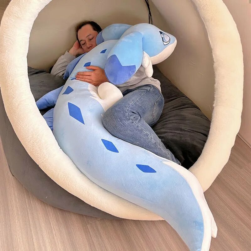 Призрачный зверь Палу Стремительный хорек Мягкая игрушка Palworld Chillet 180cm