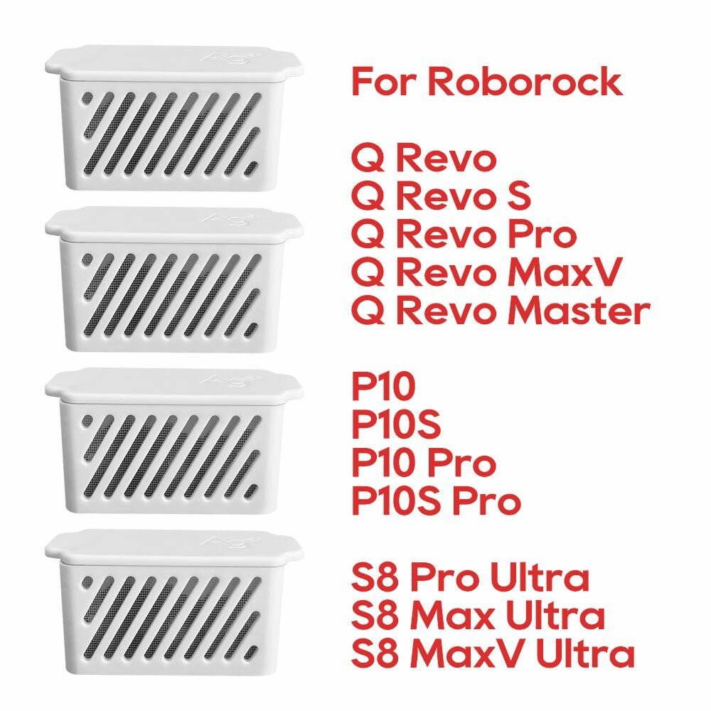 Подходит для (Roborock QRevo S MaxV Master / P10S Pro / S8 MaxV Ultra) запасной модуль стерилизации с ионами серебра Ag+.
