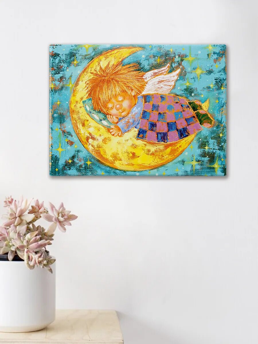 Картина с ангелом