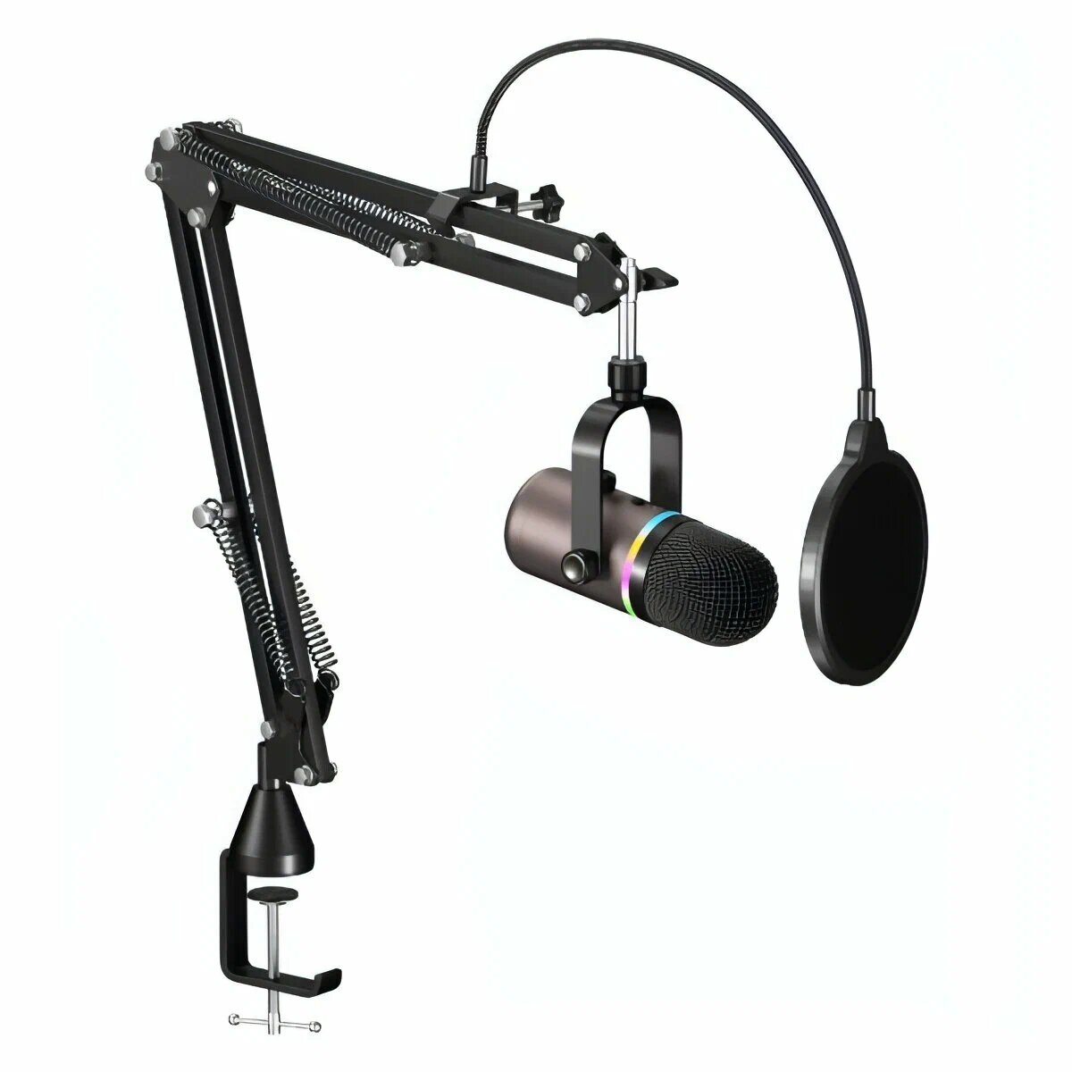 Игровой микрофон Havit GK63Pro Black+Оchre