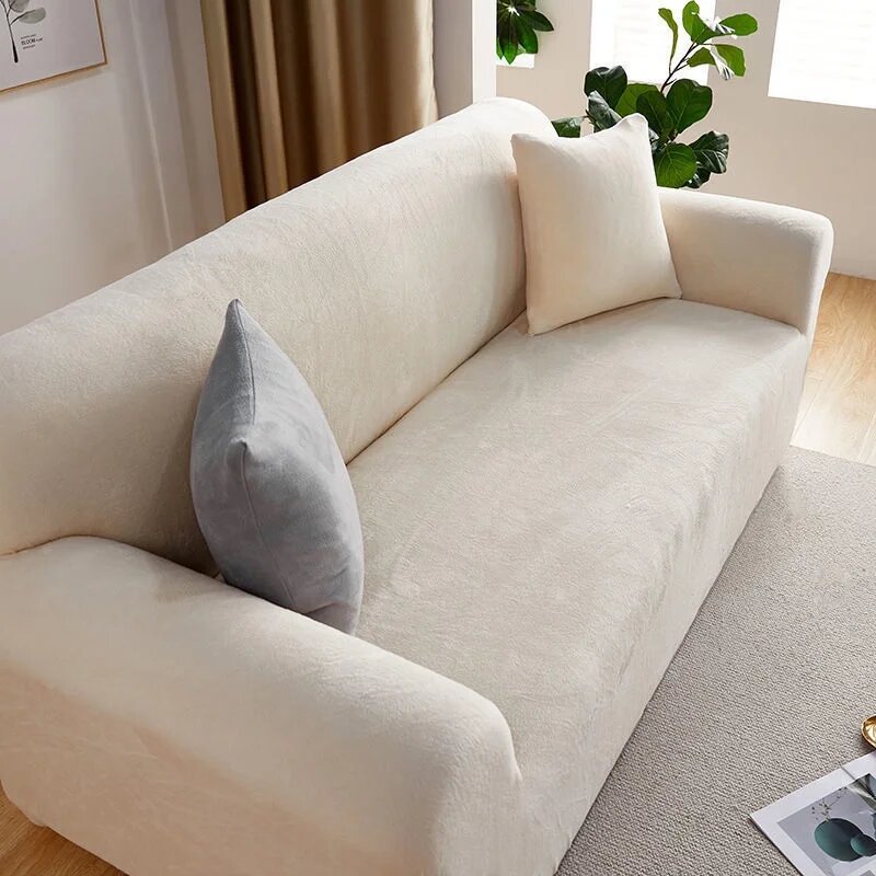 Бархатные чехлы на диван, 1-3 места