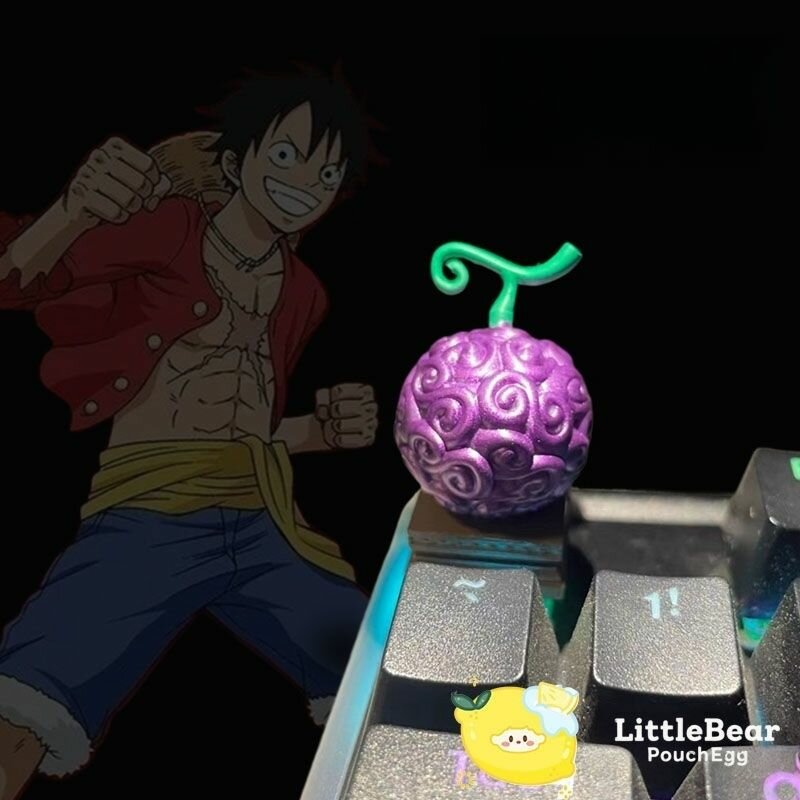 Кейкапы для клавиатуры Резиновая Дьявольская Плод: 1 шт, Ван Пис