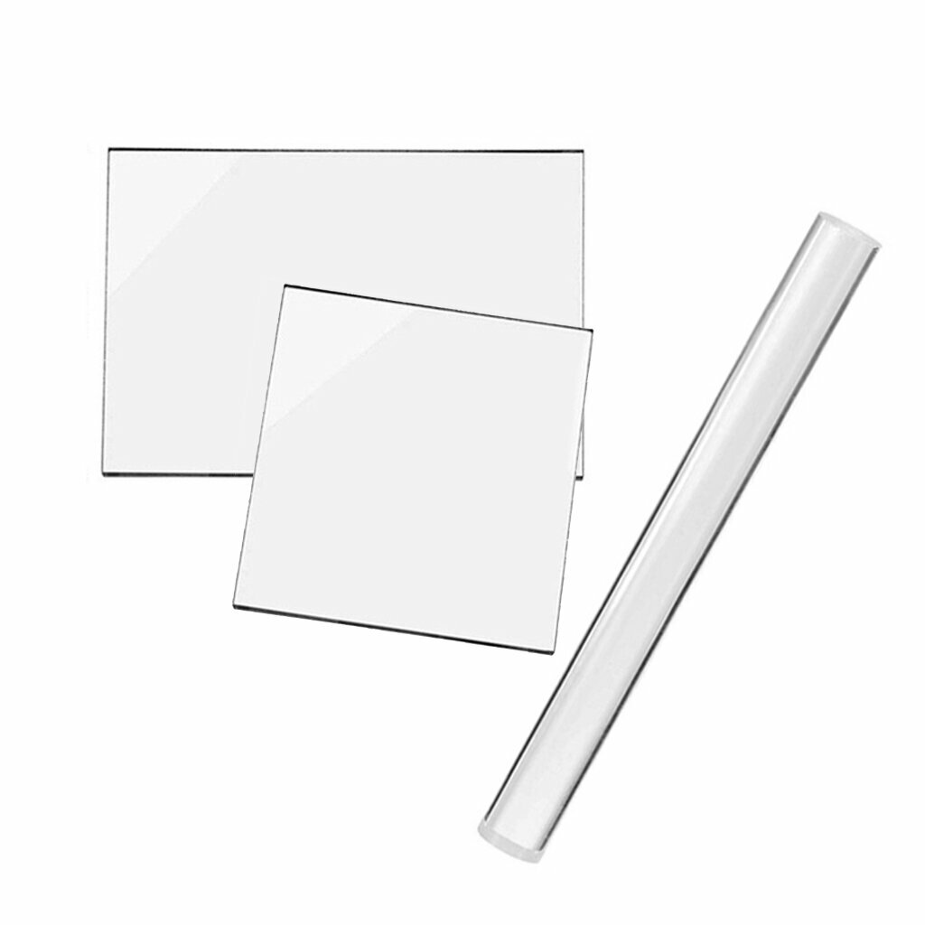 Глиняный валик с акриловой листовой доской Набор инструментов для лепки из глины Глиняная скалка