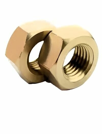 Гайка М10 DIN 934 кремневая бронза(1шт)