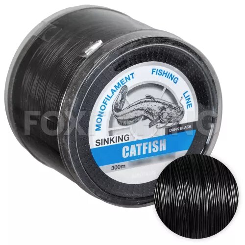 Леска Nautilus Catfish 0,80мм,55кг, 300м. dark black