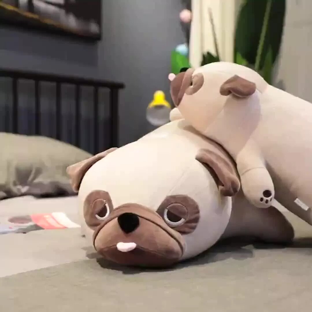 Плюшевый мопс MIAOOWA 55-90 см