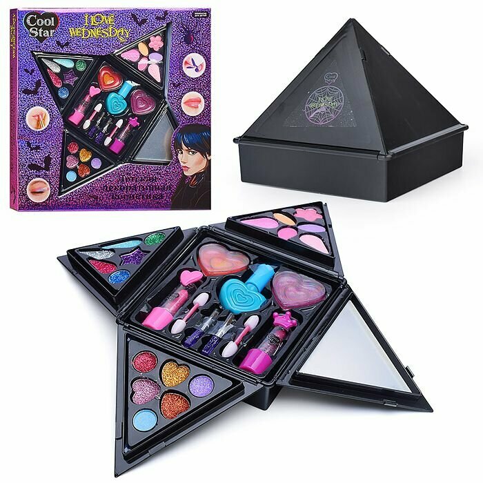 Косметика для девочек Милая Леди Тени для век, помада, лак для ногтей, блеск для губ Cool Star