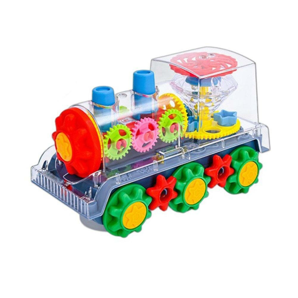 Развивающая музыкальная игрушка для малышей; Интерактивный паровозик