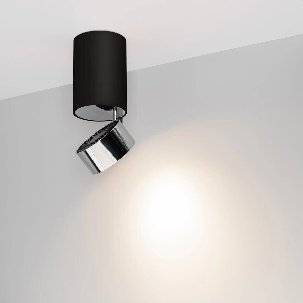 Светильник SP-PLURIO-SURFACE-LONG-R77-9W Day4000 (BK-CHR, 36 deg, 230V) (Arlight, IP20 Металл, 3 года) 040380