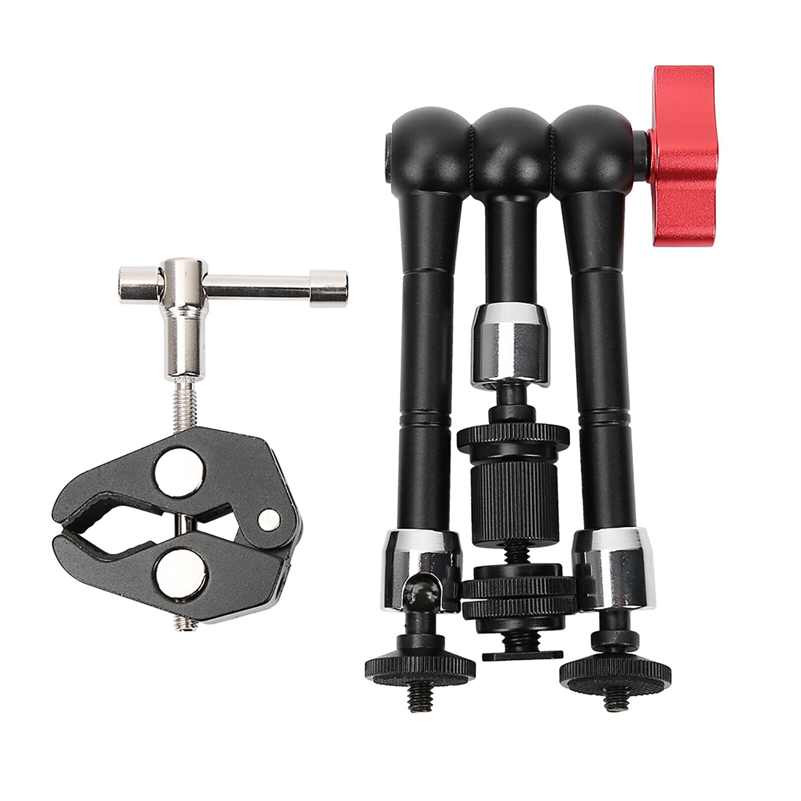 Ручная двухцветная светодиодная лампа NiceFoto с 10 уровнями диммирования и заполняющим светом, индекс цветопередачи 95+