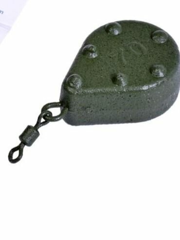 Грузило с вертлюгом для донной рыбалки Salmo BUN SWIVEL, вес 80г