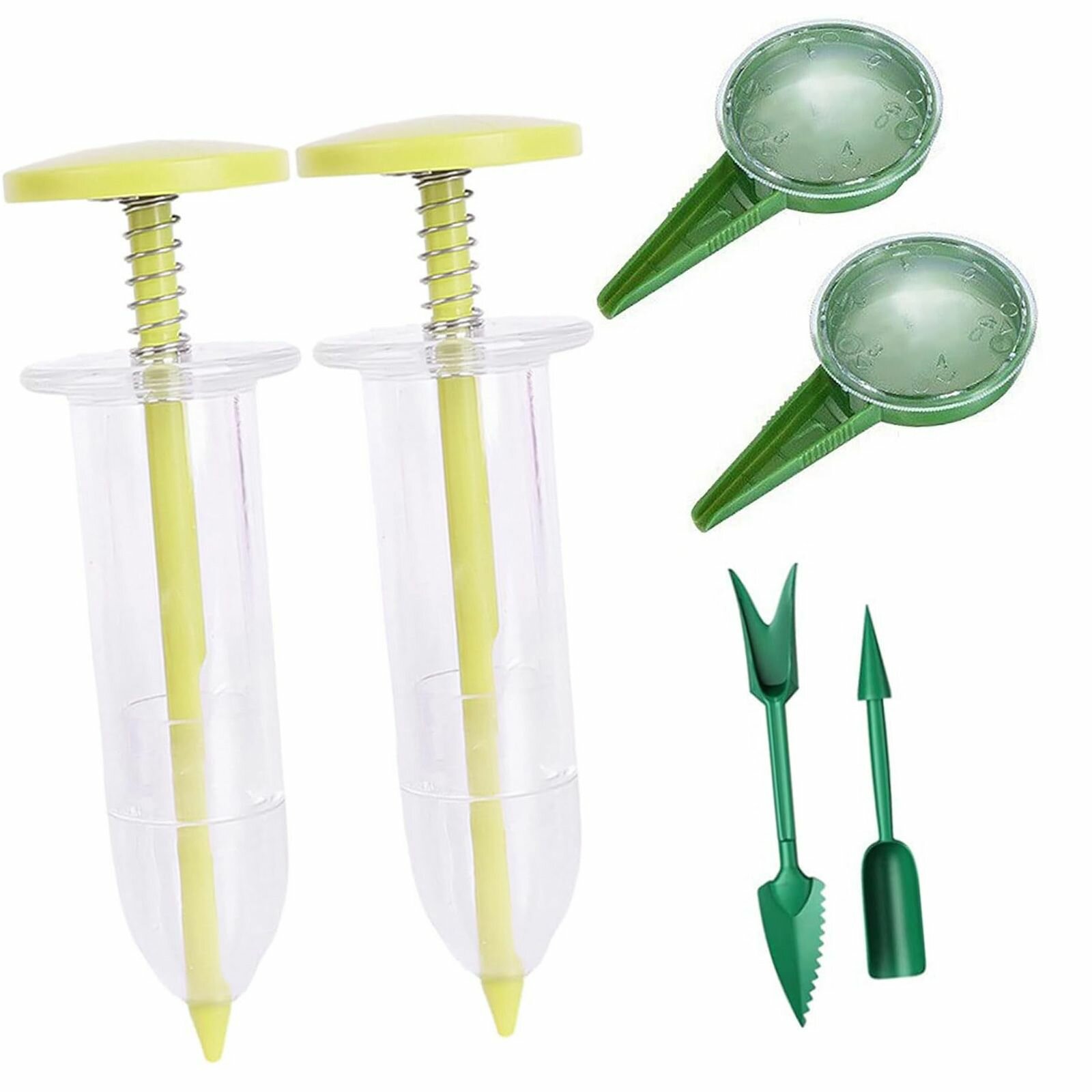 Мини-дозатор для посева семян пластиковая ручная сеялка