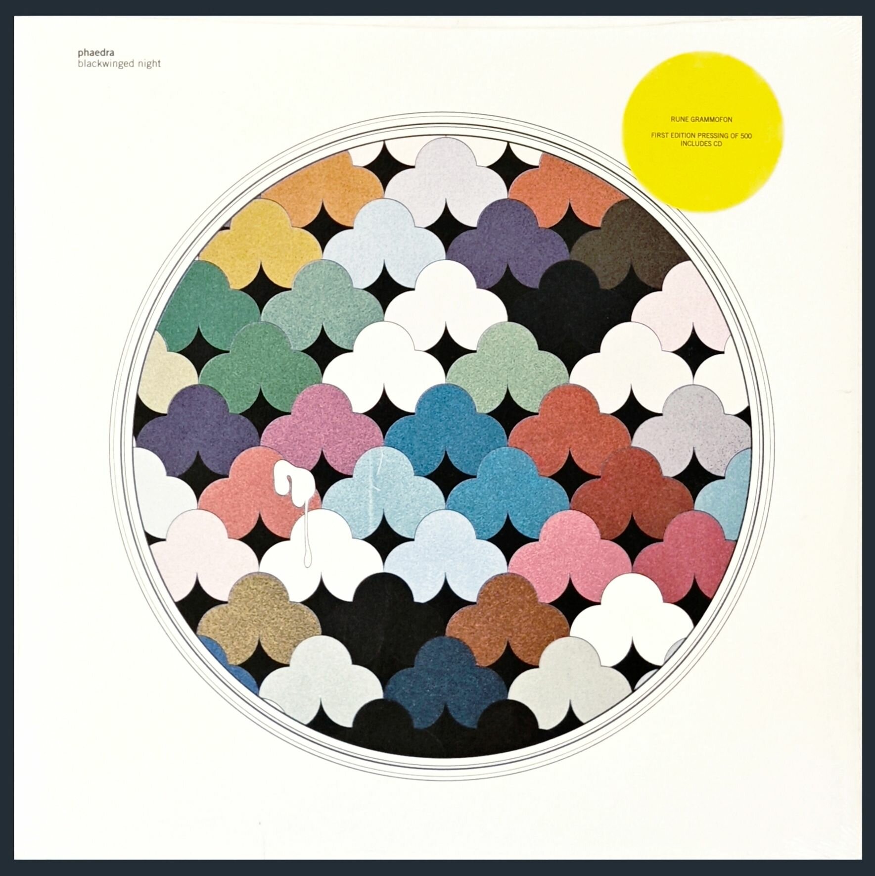 Виниловая пластинка Phaedra - Blackwinged Night (LP+CD, 2015, Rune Grammofon)