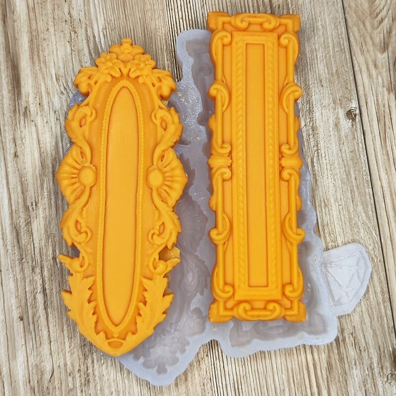 Силиконовая форма для шоколадных плиток Brilliant Mold. Молд Рамочки для книг