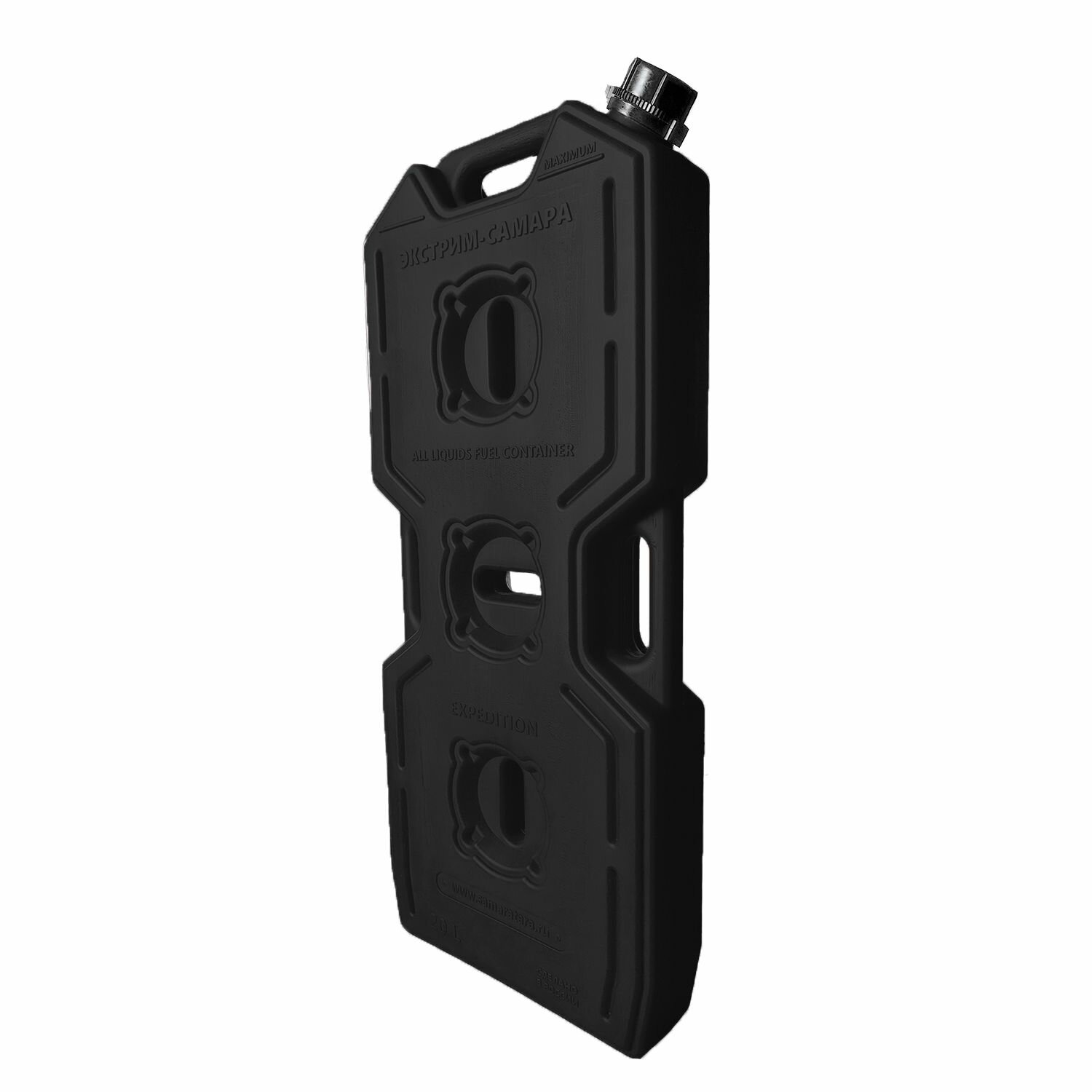 Канистра "Экстрим-Самара" 20 л с насадкой (черный)