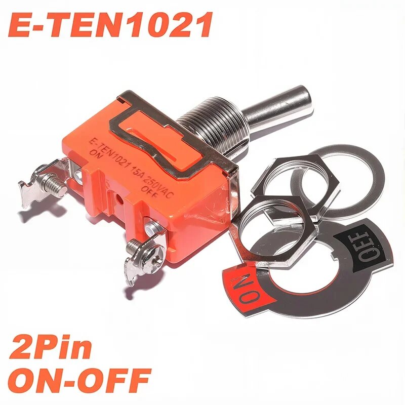 5 шт. кулисные переключатели SPST DPDT 250В 15А 1021 ON OFF