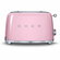Тостер Smeg Tostapane 50's Style 2 fette Rosa TSF01PKEU
