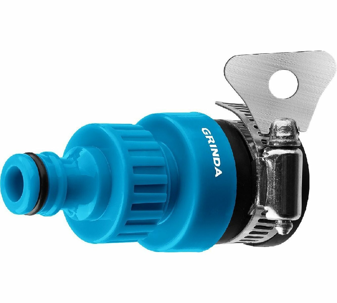 Штуцерный адаптер GRINDA PROLine 3/4" с хомутом и внутренней резьбой пластик уплотнительное кольцо EPDM