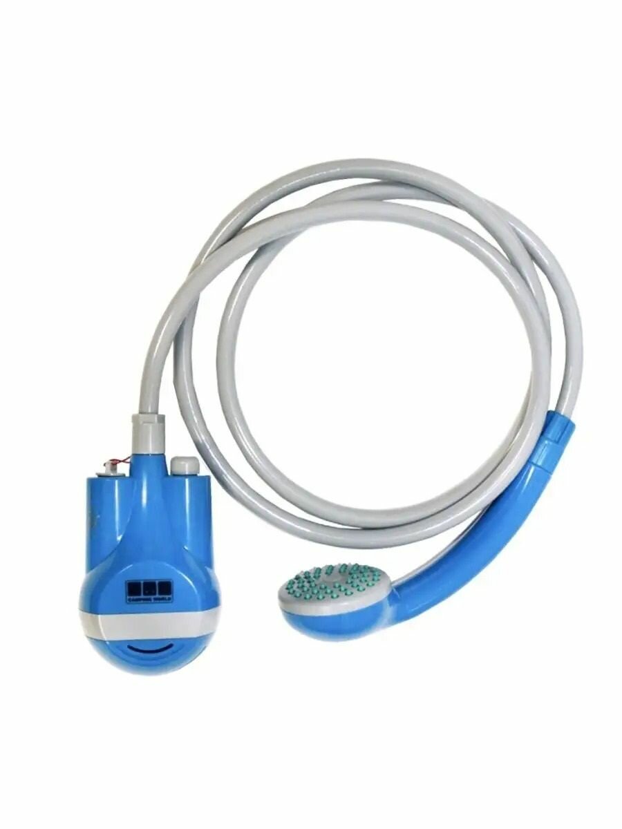 Мобильный душ Camping World "Niagara", USB, аккумуляторный, синий