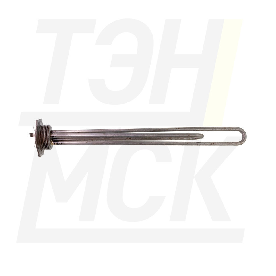 ТЭН для масляного радиатора (батареи) 2,5 кВт (1000+1500), черн, D42, клеммы под разъем, G1 1/4", L325мм, 220V, Р25М