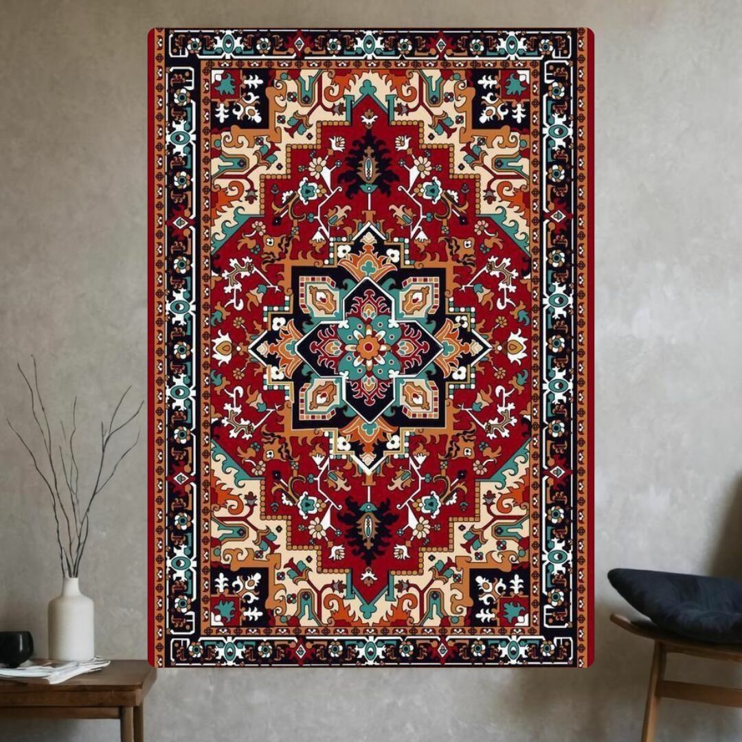 Картина на металле Советский ковёр, 20*30см