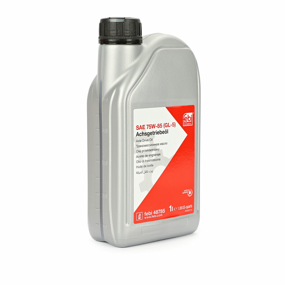 Масло Трансмиссионное 1Л Жёлтое 75W-85 Gl-5(Febi 48785)